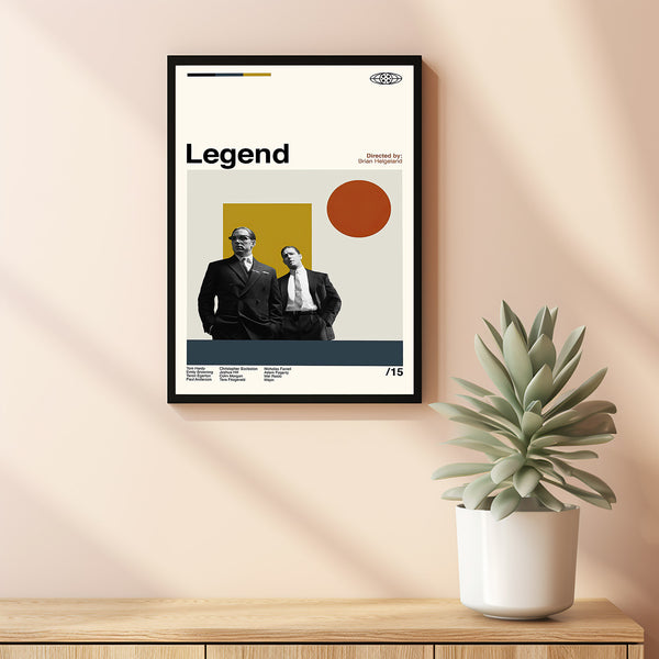 Legend Poster, Legend Movie Poster, Album Film Poster, Wall Art, Minim ...