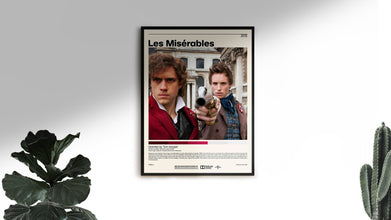 les miserables poster framed