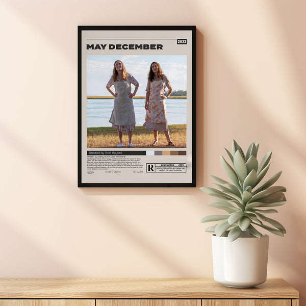 May December Poster, Todd Haynes, Minimalist Movie Poster – mythicwall