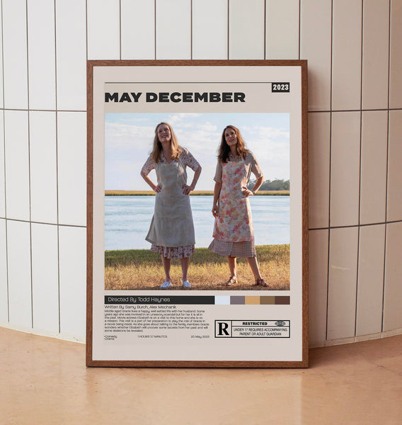 May December Poster, Todd Haynes, Minimalist Movie Poster,Room decor ...