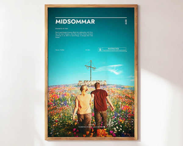Midsommar Poster A24 Art Print Movie Posters Gift for Movie lovers 130 ...