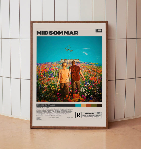 Midsommar Poster, Ari Aster, Minimalist Movie Poster, A3 poster ...