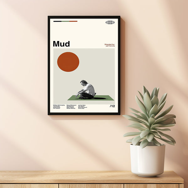 Mud Movie Poster, Mud Vintage, Jeff Nichols, Movie Poster, Retro poste ...