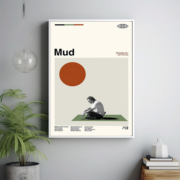 Mud Movie Poster, Mud Vintage, Jeff Nichols, Movie Poster, Retro poste – mythicwall