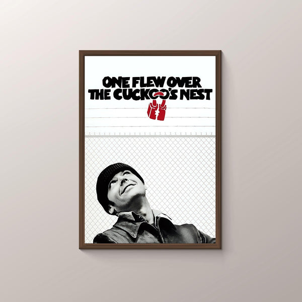 One Flew Over the Cuckoo's Nest Movie Poster, Room Decor, Home Decor ...