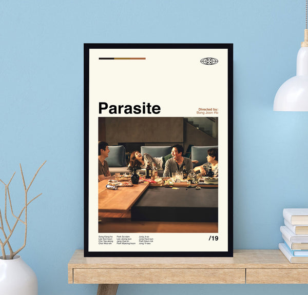 Parasite Poster, Bong Joon-ho, Parasite Print, Retro Movie Poster, Min ...