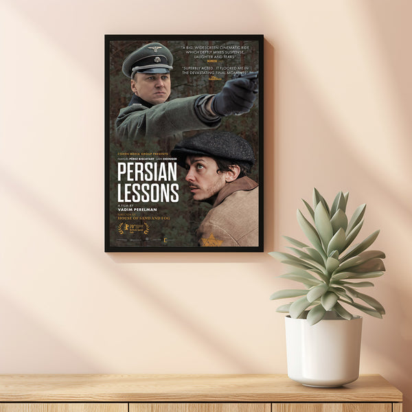 Persian Lessons Alternative Film Movie Print Wall Art Poster – mythicwall