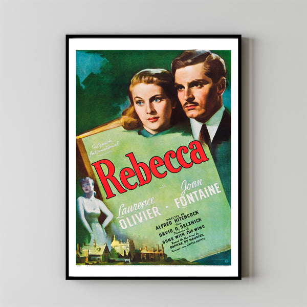 Rebecca Movie Poster,Film Fan Collectibles,Vintage Movie Poster,Home D ...
