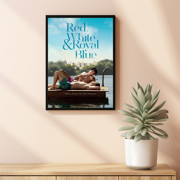 Red, White & Royal Blue Poster Art Print Movie Posters Gift for Movie ...