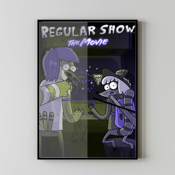 Regular Show The Movie Movie Poster,Film Fan Collectibles,Vintage Movi ...