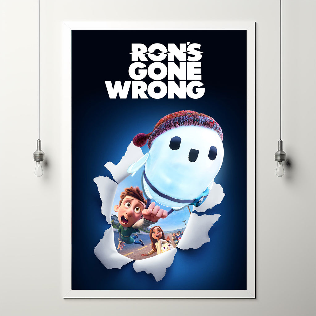Ron's Gone Wrong Movie Poster,Film Fan Collectibles,Vintage Movie Post ...