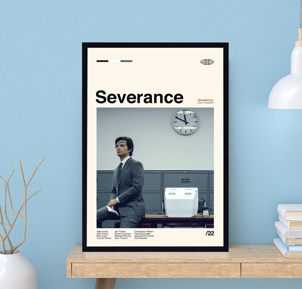 Severance Tv Series Poster, Severance Poster, Movie Poster, Vintage Po ...