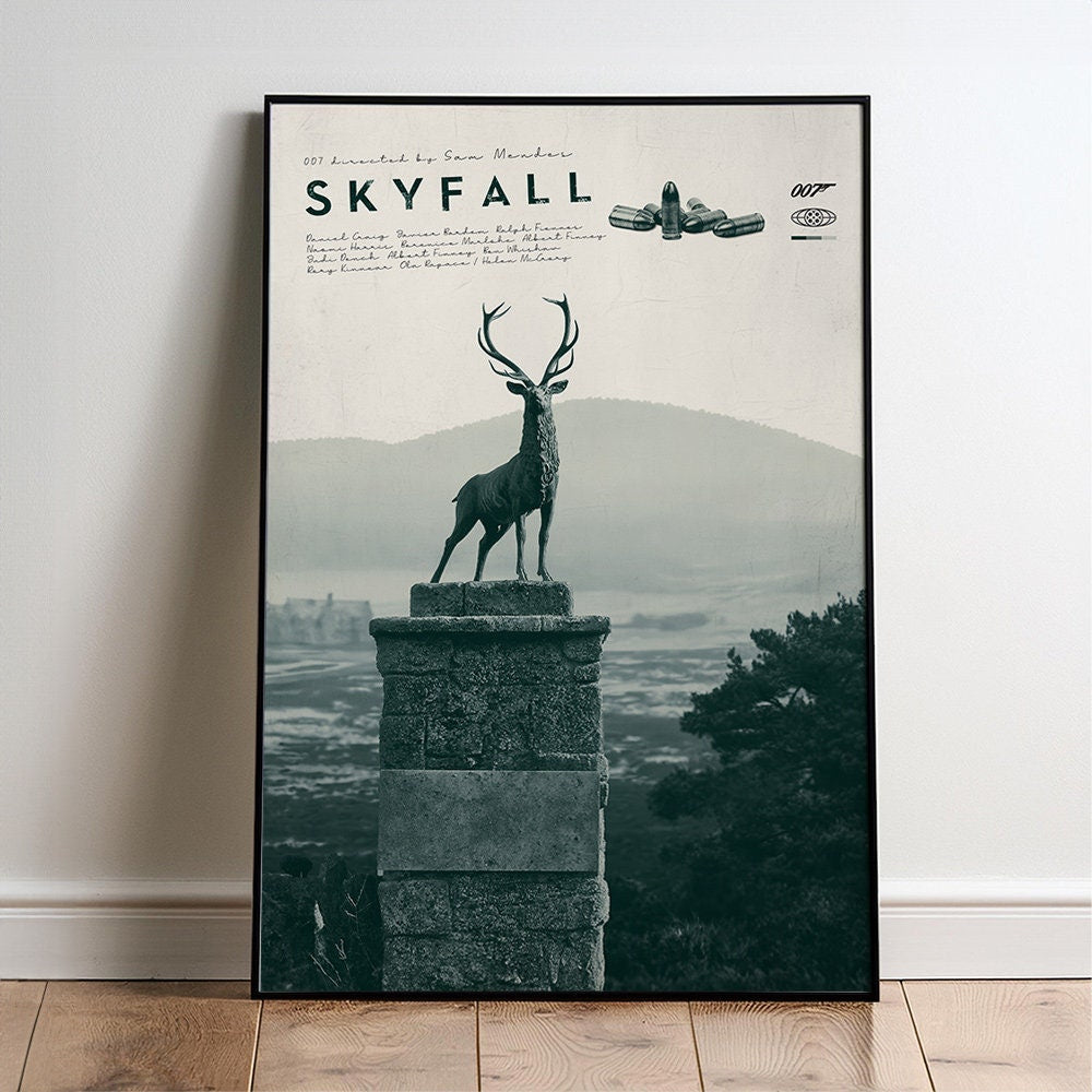 skyfall statue