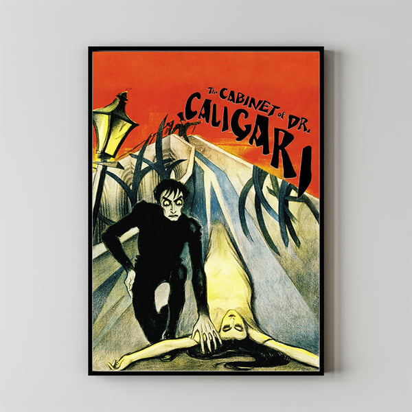 The Cabinet of Dr. Caligari Movie Poster,Film Fan Collectibles,Vintage ...