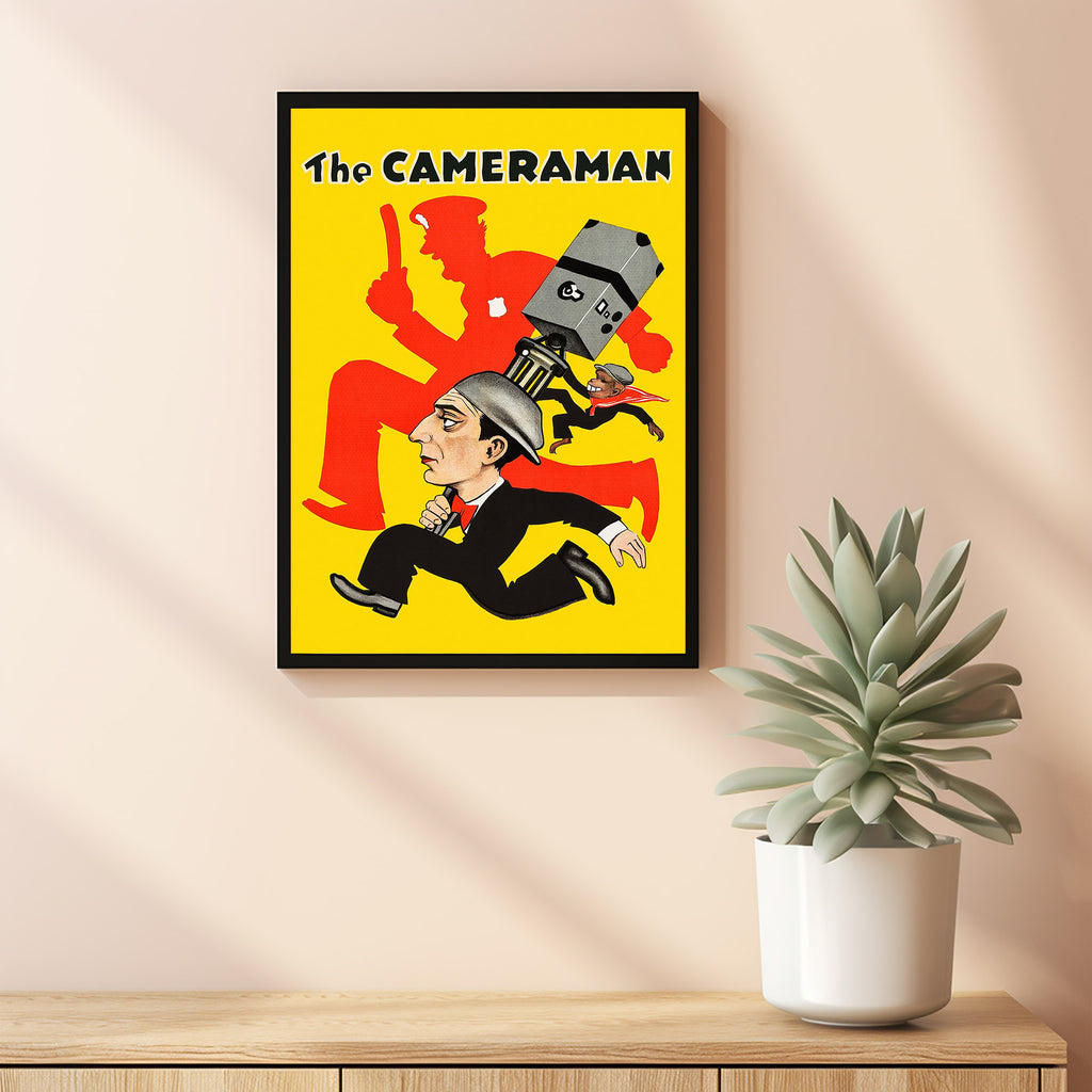 The Cameraman Movie Poster,Film Fan Collectibles,Vintage Movie Poster ...