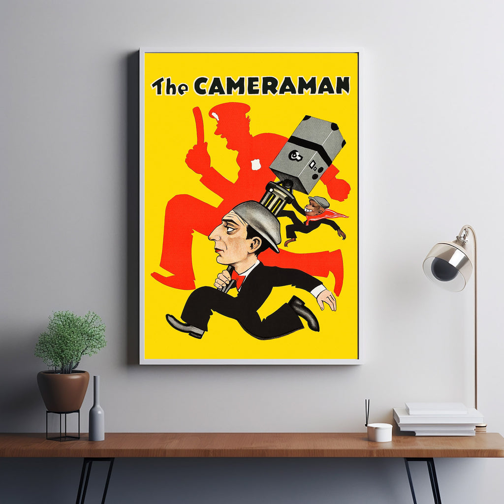 The Cameraman Movie Poster,Film Fan Collectibles,Vintage Movie Poster ...