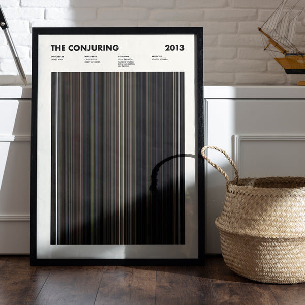 The Conjuring Movie Barcode Print, The Conjuring Print, The Conjuring ...