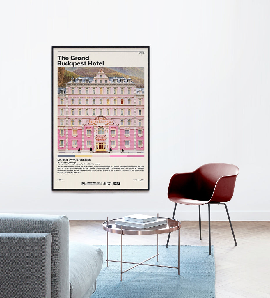 grand budapest hotel print