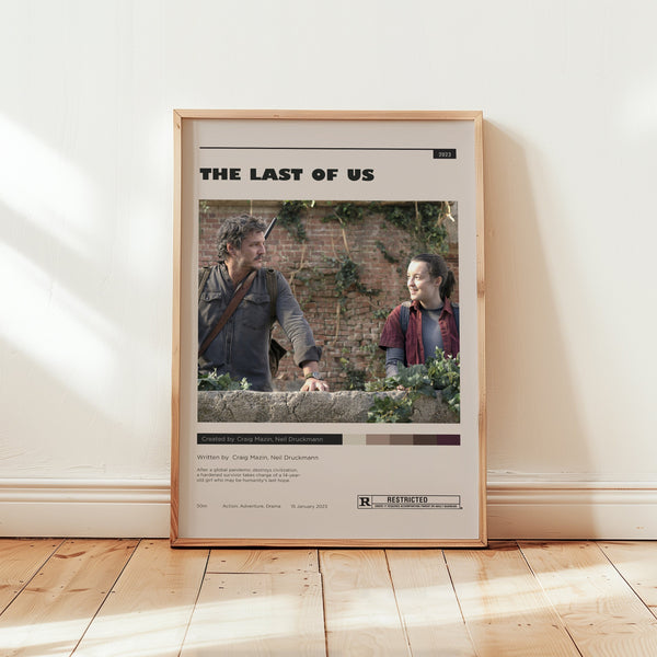 The Last of Us Poster, Ellie Williams Wall Art, Minimalist Wall Decor ...