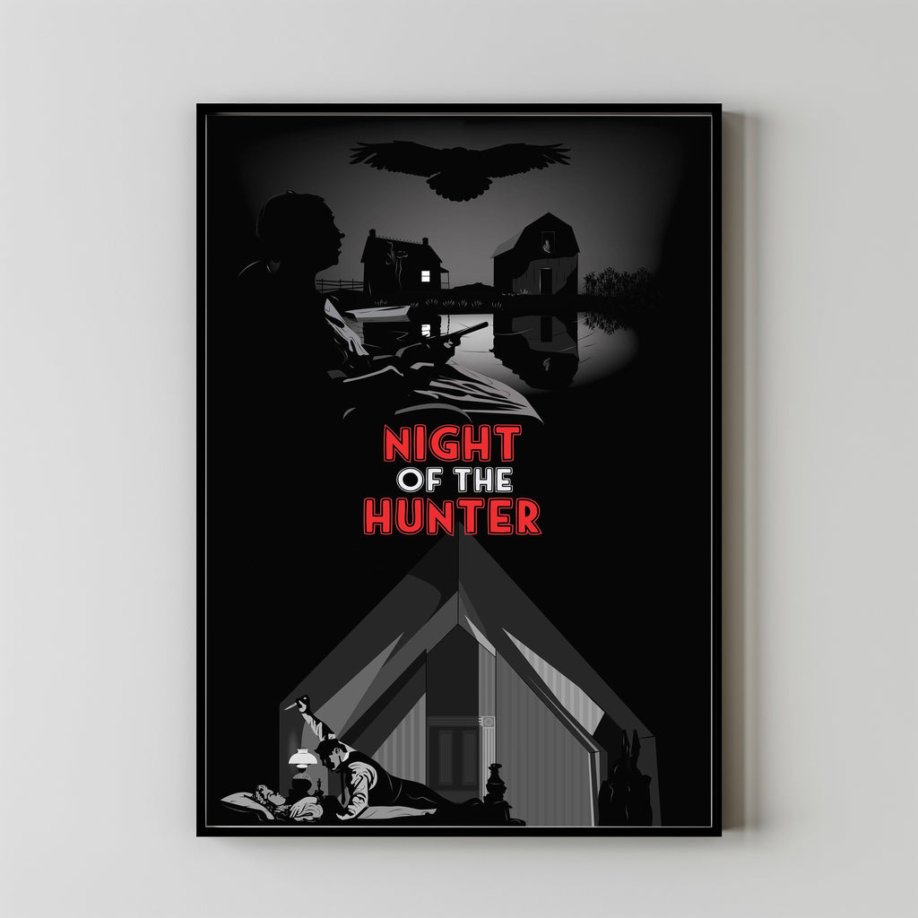 The Night of the Hunter Movie Poster,Film Fan Collectibles,Vintage Mov ...
