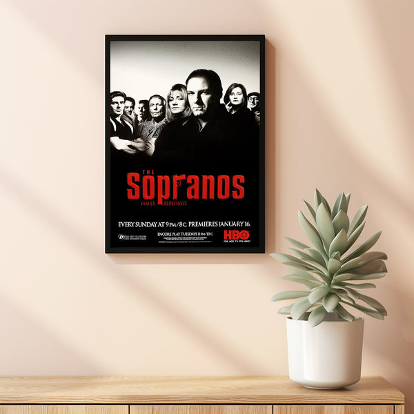 The Sopranos Movie Poster,Film Fan Collectibles,Vintage Movie Poster,H ...