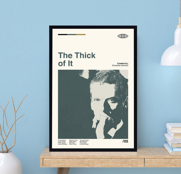 The Thick Of It Tv Series Poster, The Thick Of It Poster, Retro Movie ...