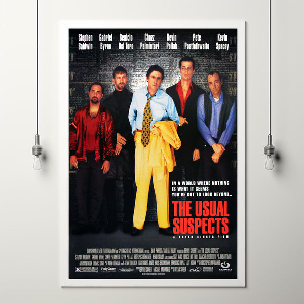 The Usual Suspects (1995) Poster Art Print Movie Posters Gift for Movi ...