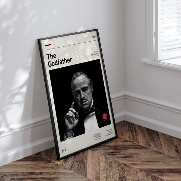 The father Movie Poster Minimalist Midcentury Poster Wall Art Print Re ...