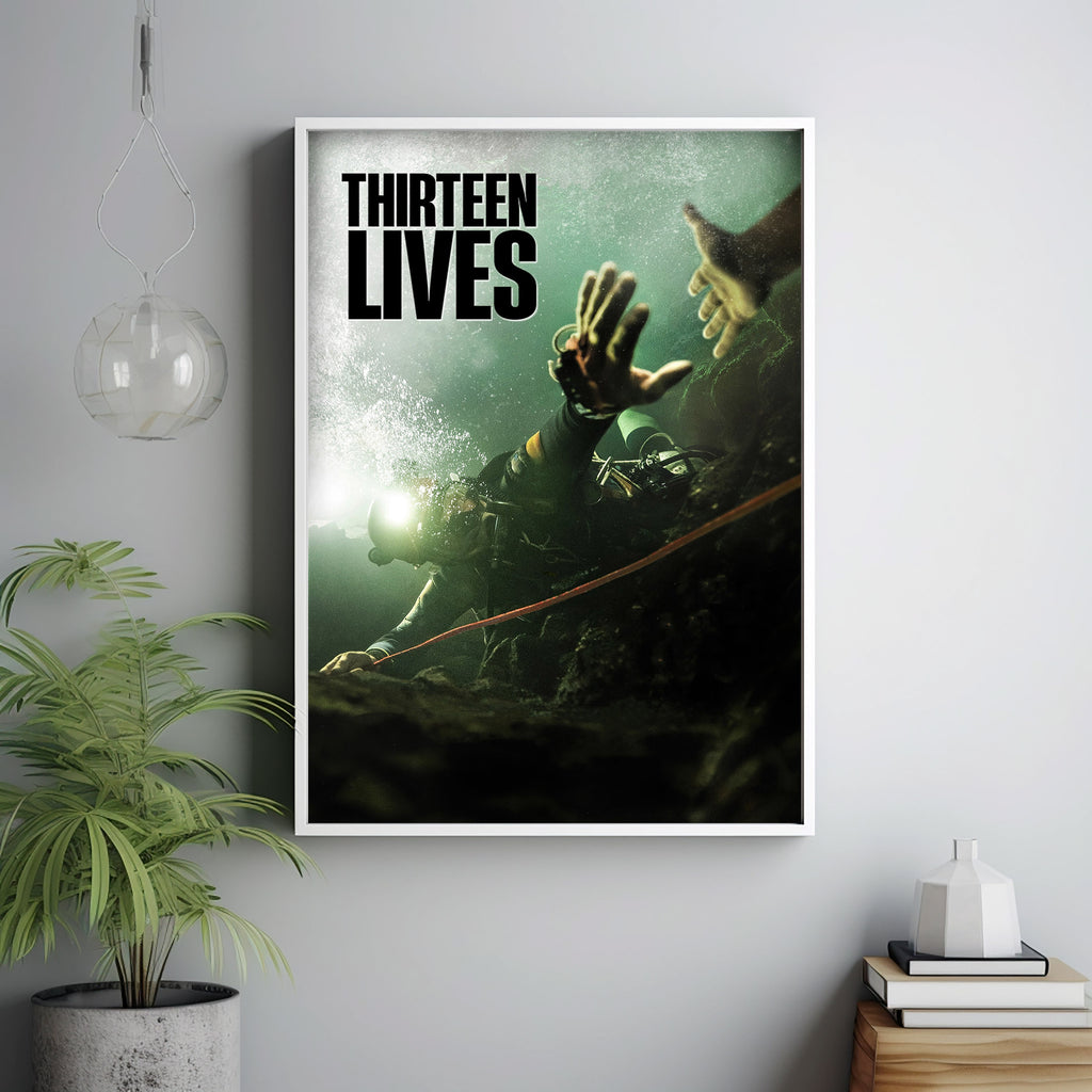 Thirteen Lives Movie Poster,Film Fan Collectibles,Vintage Movie Poster ...
