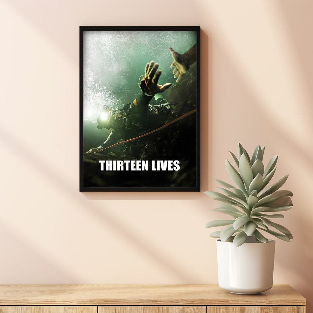 Thirteen Lives Movie Poster,Film Fan Collectibles,Vintage Movie Poster ...