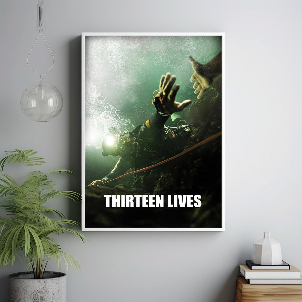 Thirteen Lives Movie Poster,Film Fan Collectibles,Vintage Movie Poster ...