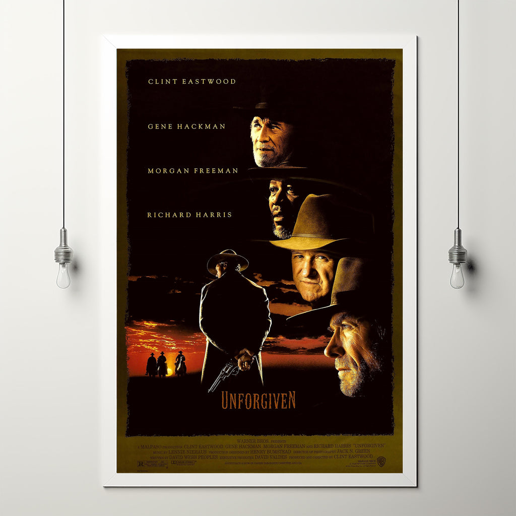Unforgiven Movie Poster,Film Fan Collectibles,Vintage Movie Poster,Hom ...