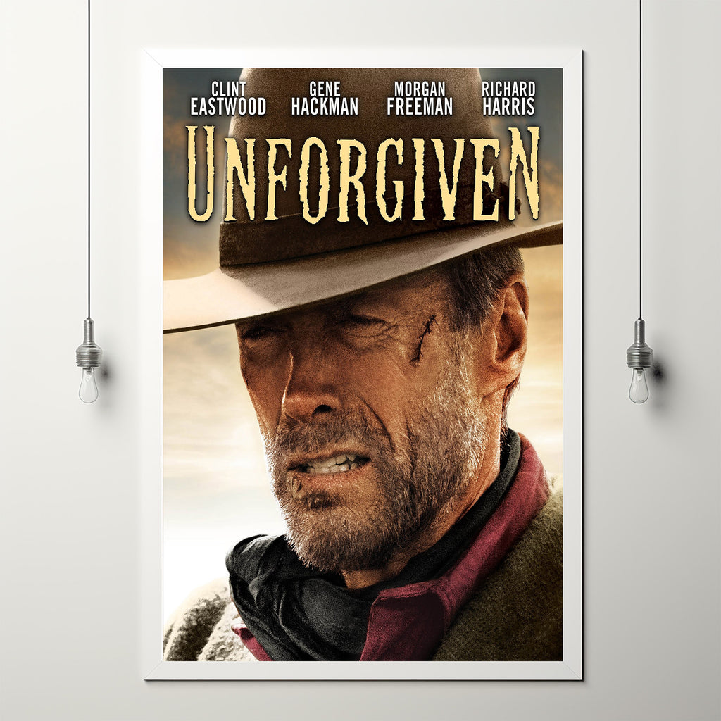 Unforgiven Movie Poster,Film Fan Collectibles,Vintage Movie Poster,Hom ...