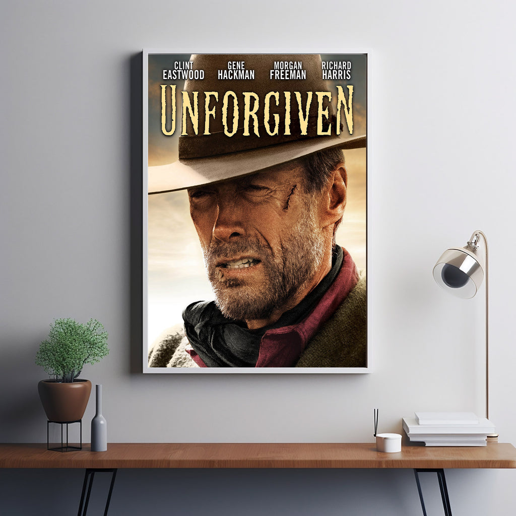 Unforgiven Movie Poster,Film Fan Collectibles,Vintage Movie Poster,Hom ...