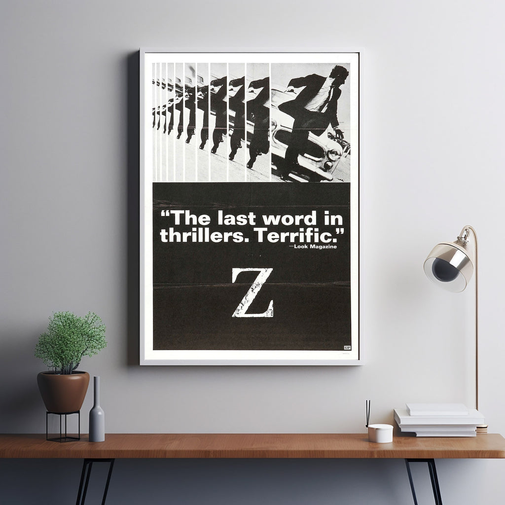 Z Movie Poster,Film Fan Collectibles,Vintage Movie Poster,Home Decor,W ...
