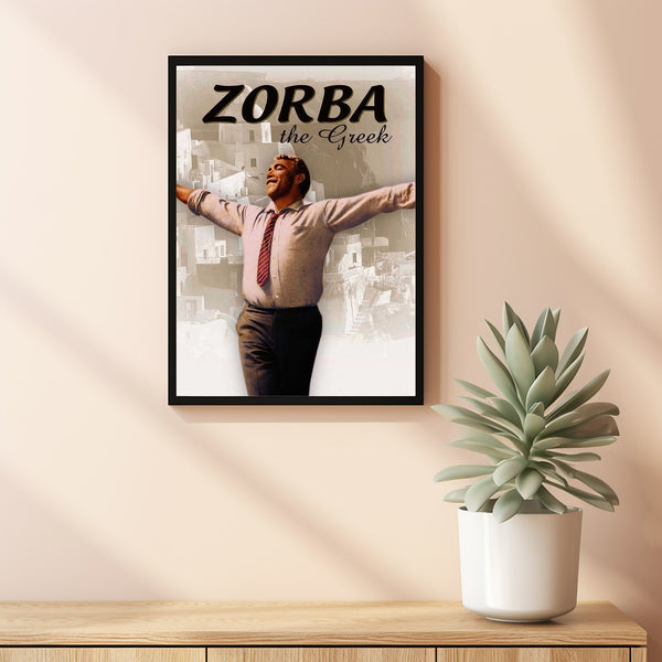 Zorba the Greek (1964) Poster, Minimalist Movie Poster, Film Poster_DS ...
