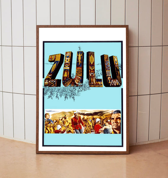 Zulu (1964) Poster, Minimalist Movie Poster, Film Poster_DS02 – mythicwall